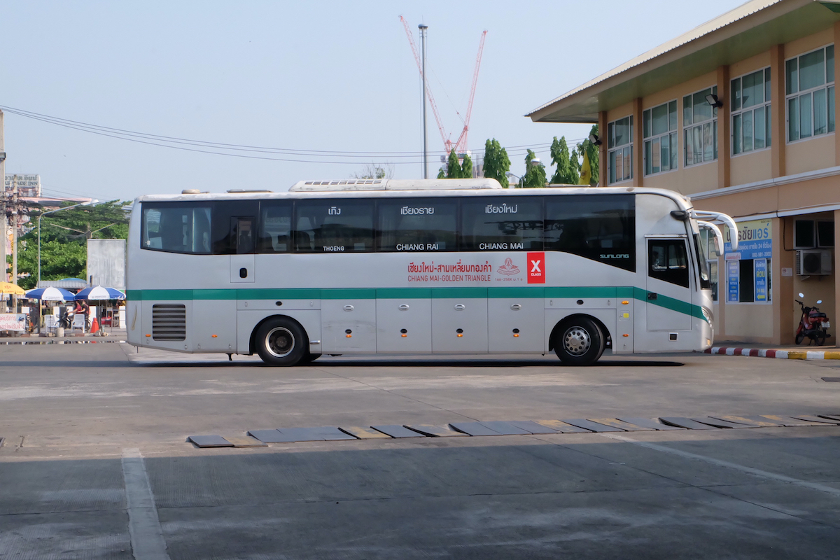 จองตั๋วรถทัวร์กรีนบัส Greenbus จากเชียงใหม่ไปเชียงแสน